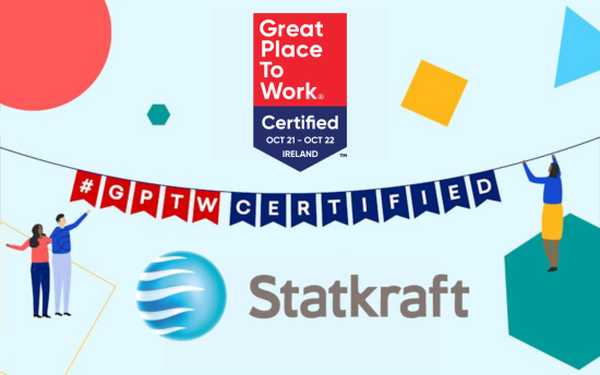 Statkraft Ireland officially certified as a Great Place to Work!