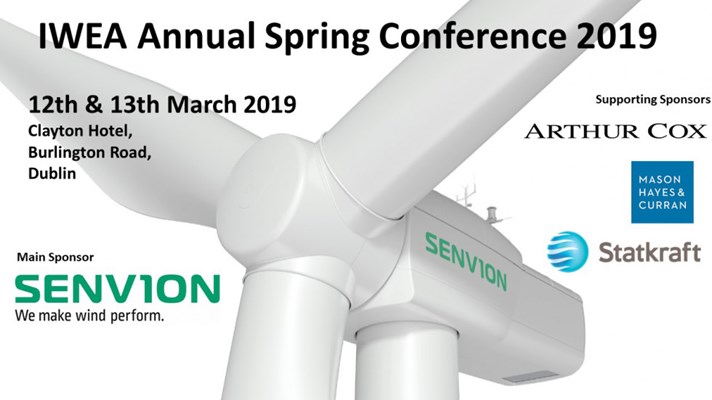 Statkraft Ireland joins in supporting the IWEA 2019 spring conference